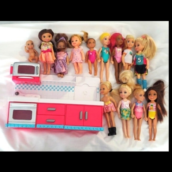 Mattel | Toys | Mixed Lot Of 4 Barbie Mattel Little Sister Kelly ...